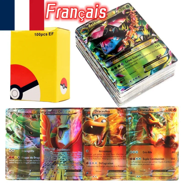 60–100Pcs French Pokémon Card Set - Pokemon Gear